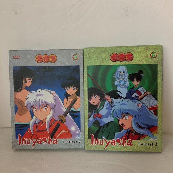 Media | Inuyasha Collection Tv Part 2 And 3 Great Condition | Poshmark